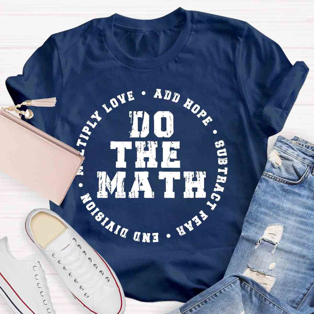 Math Teacher T-Shirts | Fun & Customizable Designs | TeacherABC