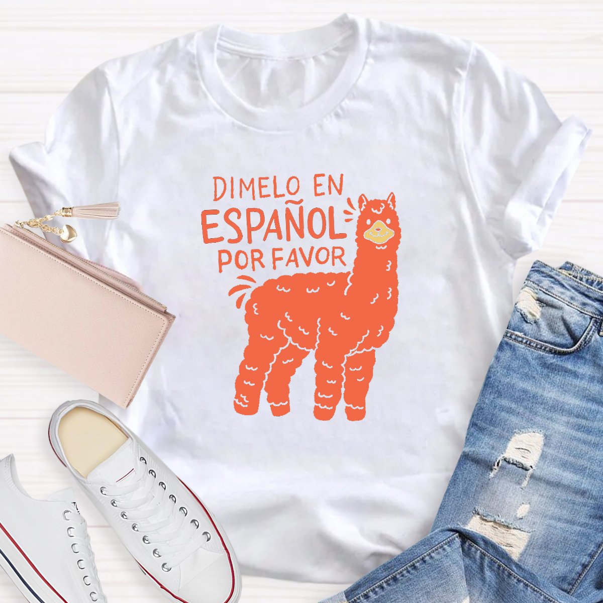 Dimelo En Espanol Por Favor Spanish Teacher's Shirt
