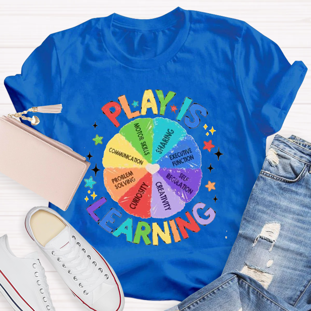 Play Is Learning Back To School Teacher T-shirt