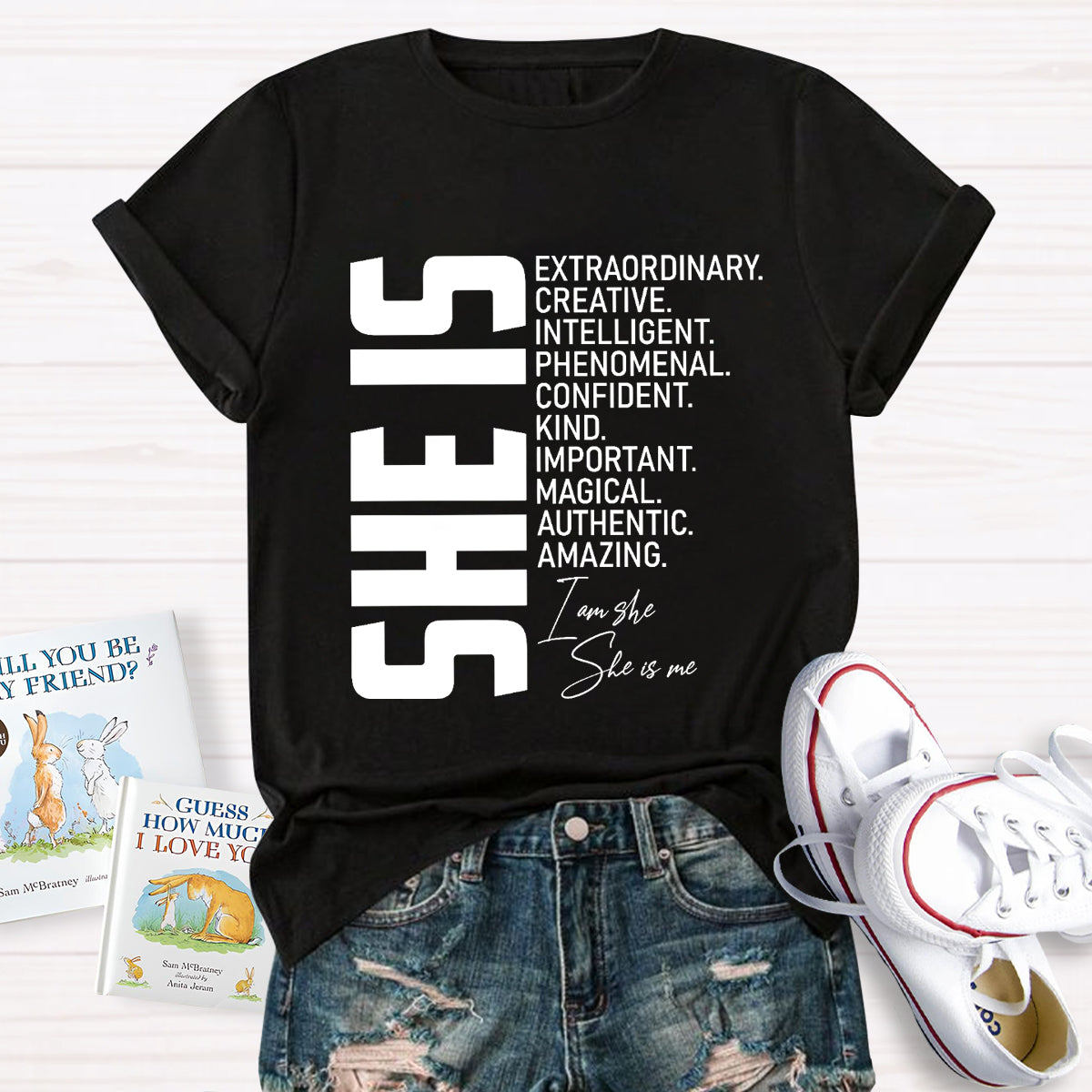 She Is Extraordinary Creative Intelligent T-Shirt